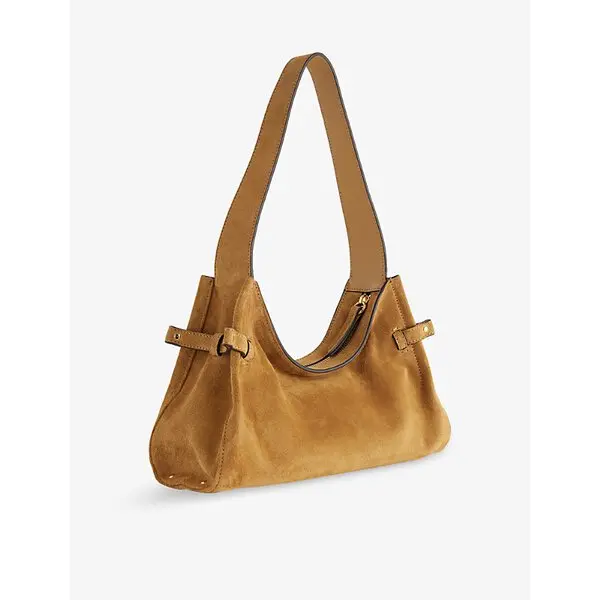Chloé Charms Suede Hobo Bag