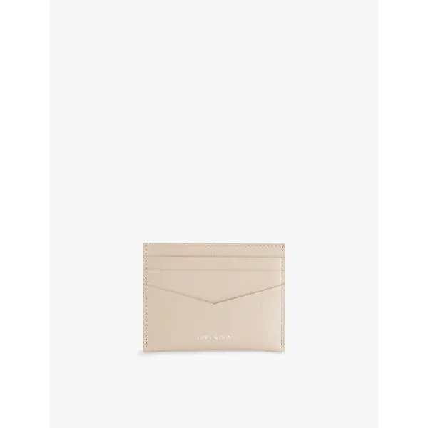 Givenchy Monogram Leather Card Holder - Beige