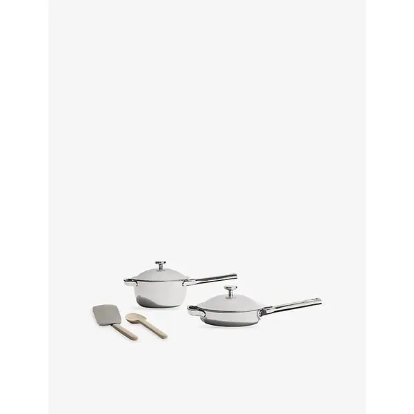 OUR PLACE Titanium Cookware Duo - Chrome