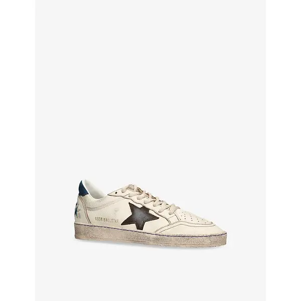 GOLDEN GOOSE Ball Star Leather Low-top Trainers - White/oth