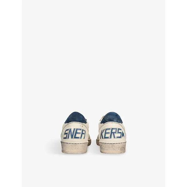 GOLDEN GOOSE Ball Star Leather Low-top Trainers - White/oth