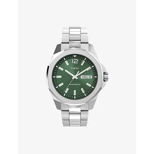 Timex® Essex Avenue Analog Bracelet Watch - Green