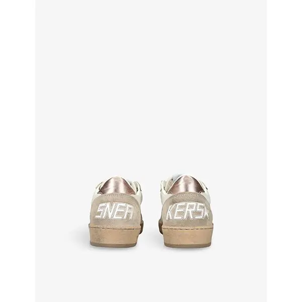 GOLDEN GOOSE Ball Star Leather Low-top Trainers - White/comb