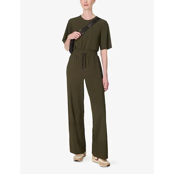 Sweaty Betty Explorer Short-sleeve Jersey Jumpsuit