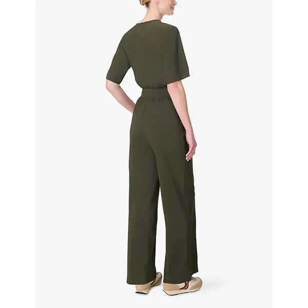 Sweaty Betty Explorer Short-sleeve Jersey Jumpsuit