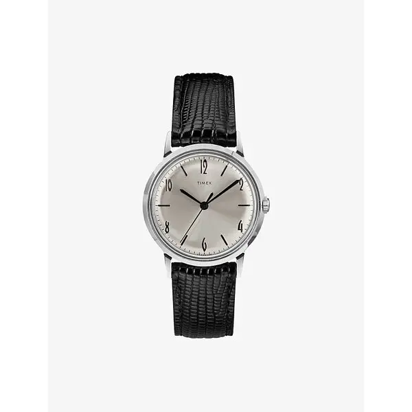 Timex Marlin Mechanical Hand-wind Watch - Silver