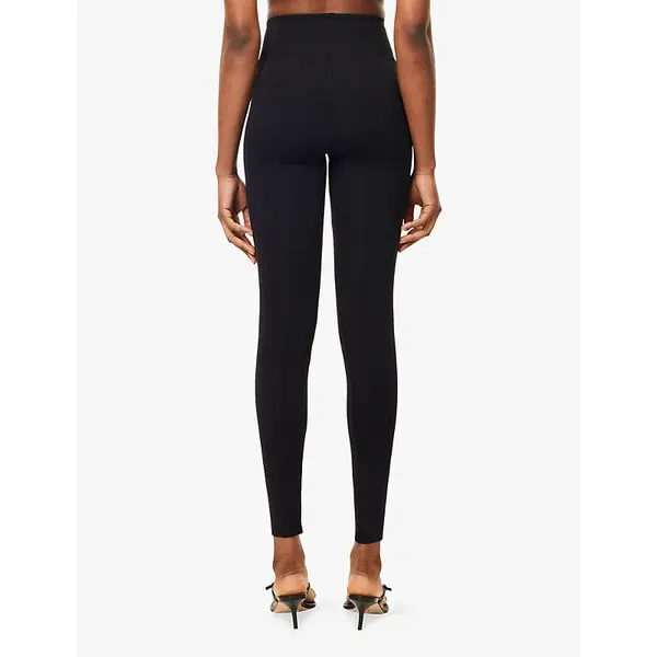Commando Neoprene Stretch-woven Leggings