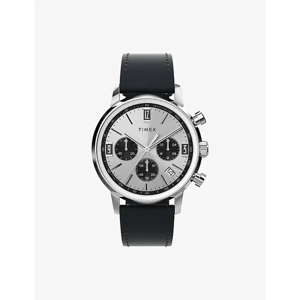 TIMEX Marlin Chronograph Tachymeter Analog Watch - Silver