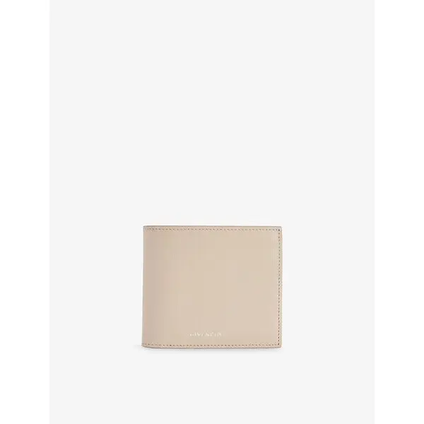 Givenchy Bifold Monogram Leather Wallet - Beige