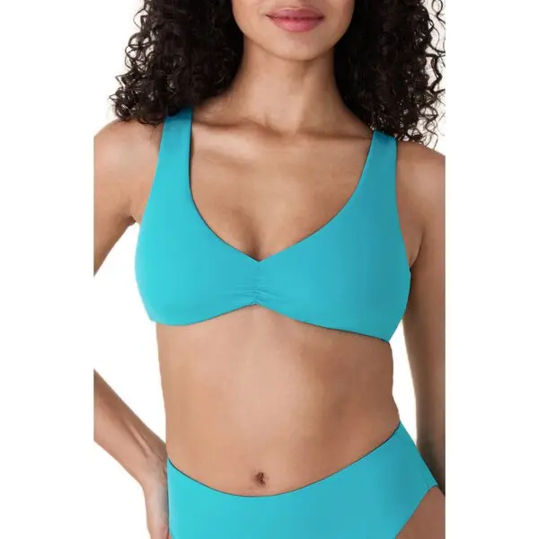 ANDIE Sicily Bikini Top - Cyan