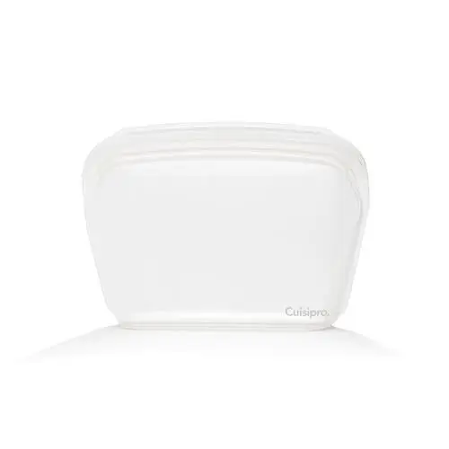 CUISIPRO Pack-it Silicone Reusable Stand Up Storage Bag - Clear
