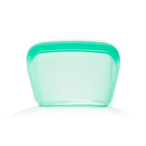CUISIPRO Pack-it Silicone Reusable Stand Up Storage Bag - Green