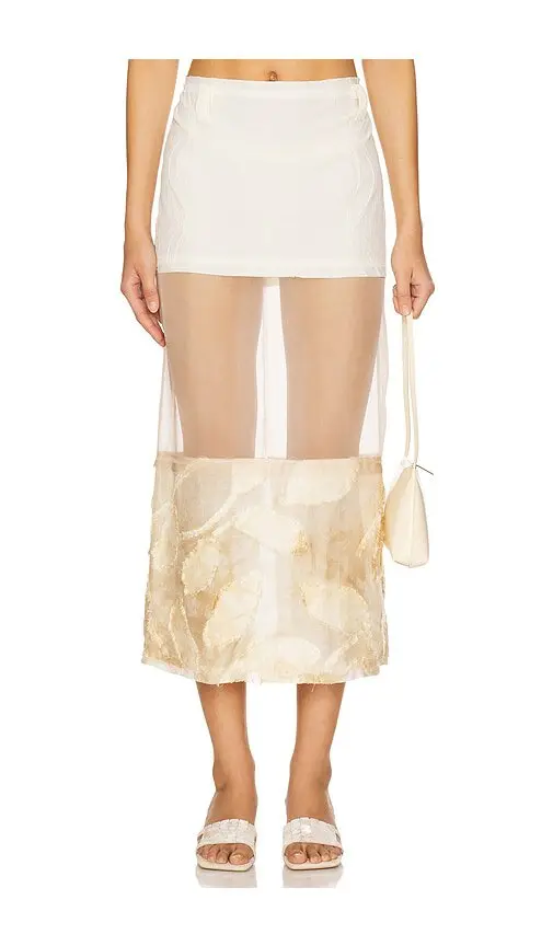 MILKWHITE Triple Skirt