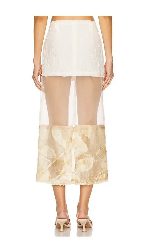 MILKWHITE Triple Skirt