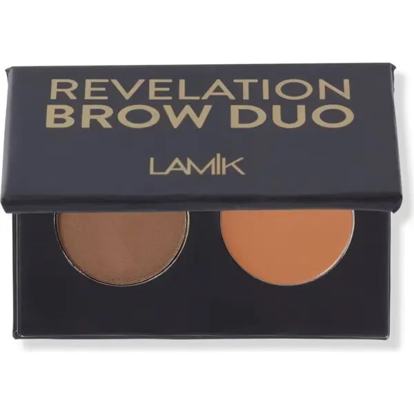 LAMIK Revelation Brow Duo - Medium Brown/excellence