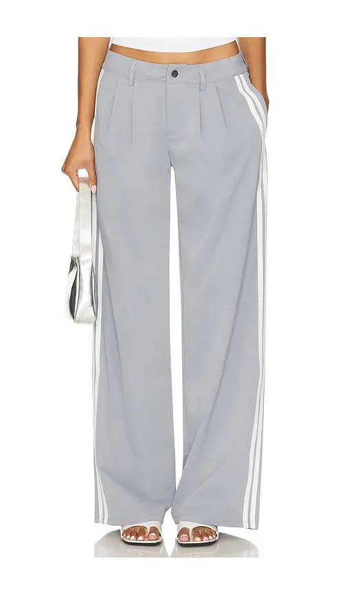Superdown Katherine Trouser - Grey Stripe