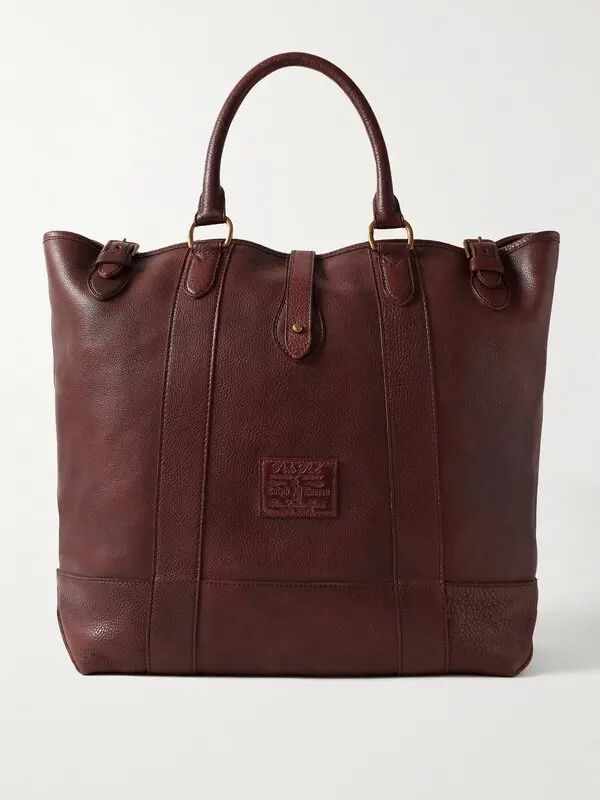 Polo Ralph Lauren Heritage Full-grain Leather Tote Bag - Brown