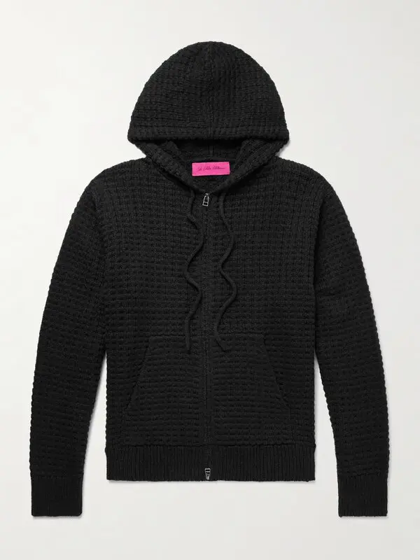 THE ELDER STATESMAN Nora Cotton Zip-up Hoodie