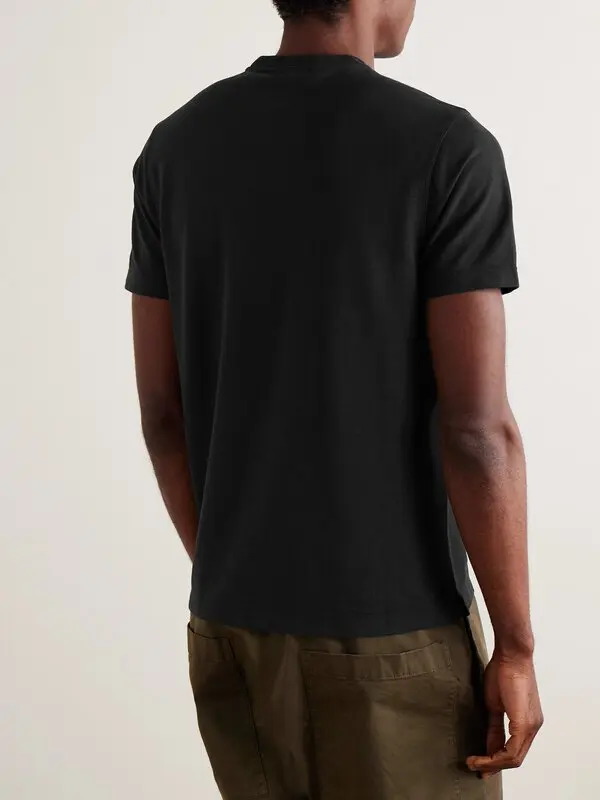 SLOWEAR Slim-fit Icecotton T-shirt - Black