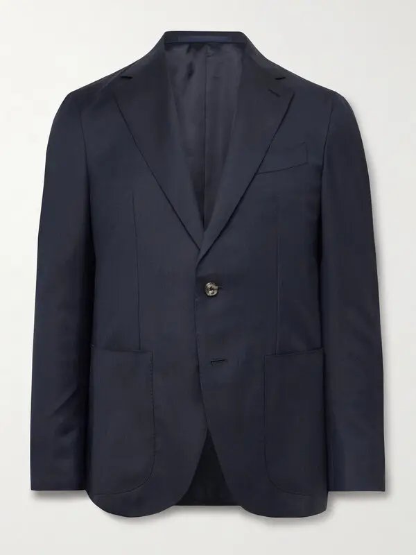 Caruso Wool Suit Jacket