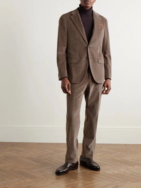 Caruso Cotton-blend Corduroy Suit Jacket