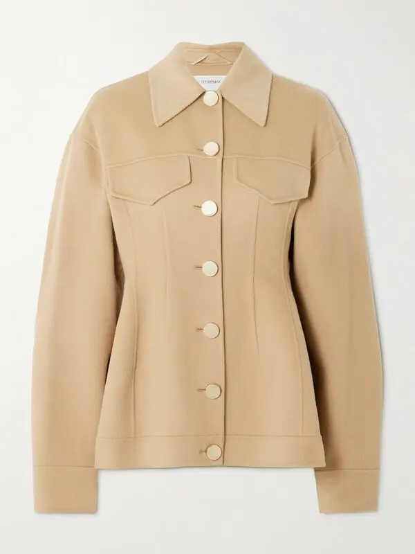 Sportmax Egeo Paneled Wool Coat