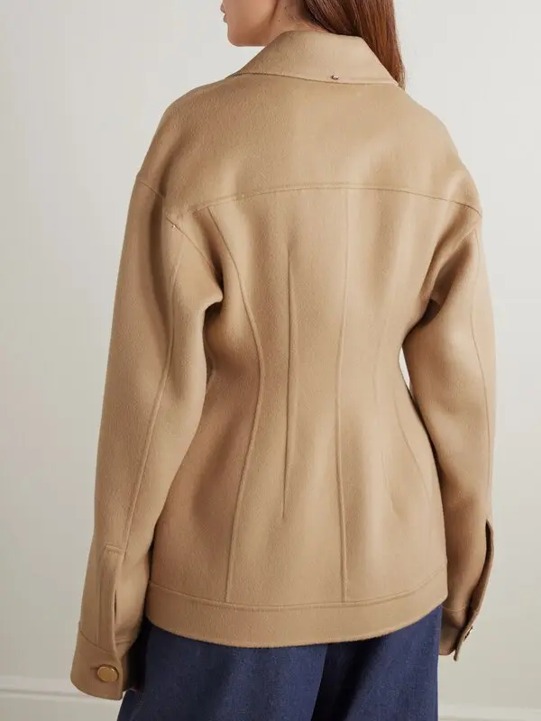 Sportmax Egeo Paneled Wool Coat