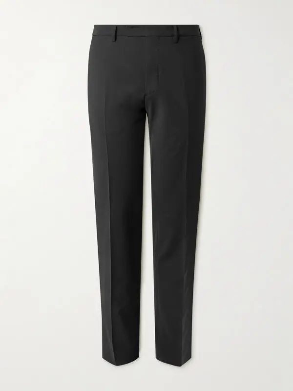 Boglioli Straight-leg Wool-blend Trousers