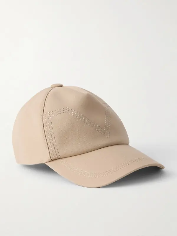 Max Mara Cotton-twill Baseball Cap - Neutrals