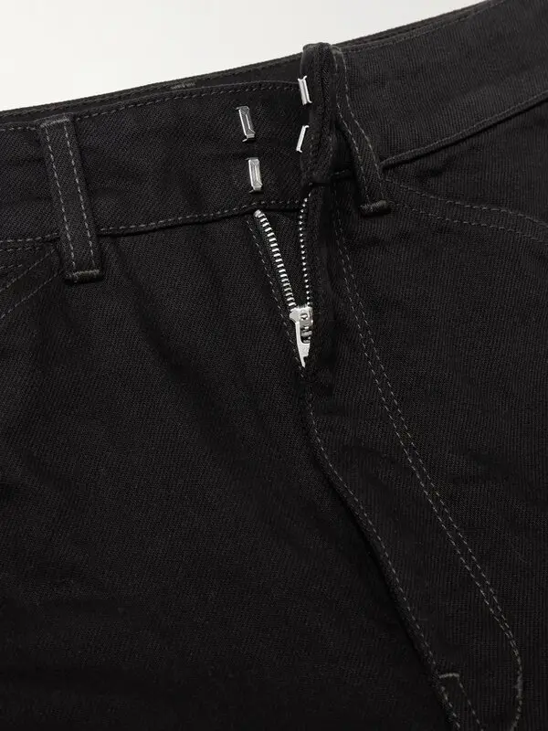 LEMAIRE Barrel-leg Denim Pants - Black