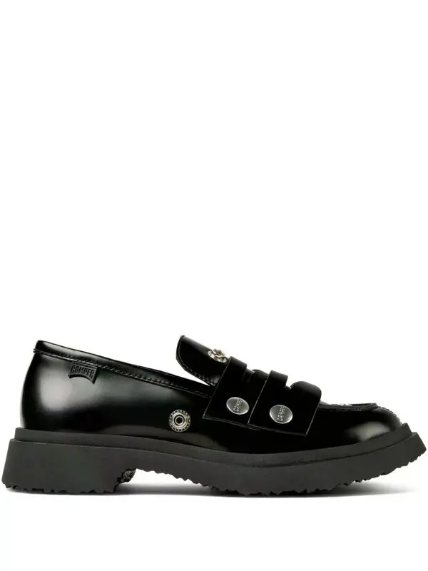 Camper Leather Platform Loafers