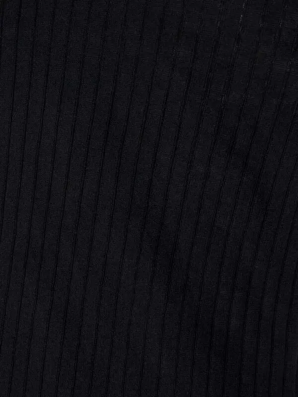 Max Mara Ribbed Turtleneck T-shirt