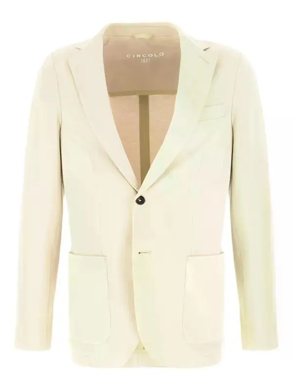 CIRCOLO 1901 Single-breasted Blazer - Neutrals