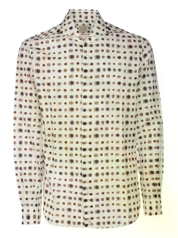 4FF Dot-print Shirt