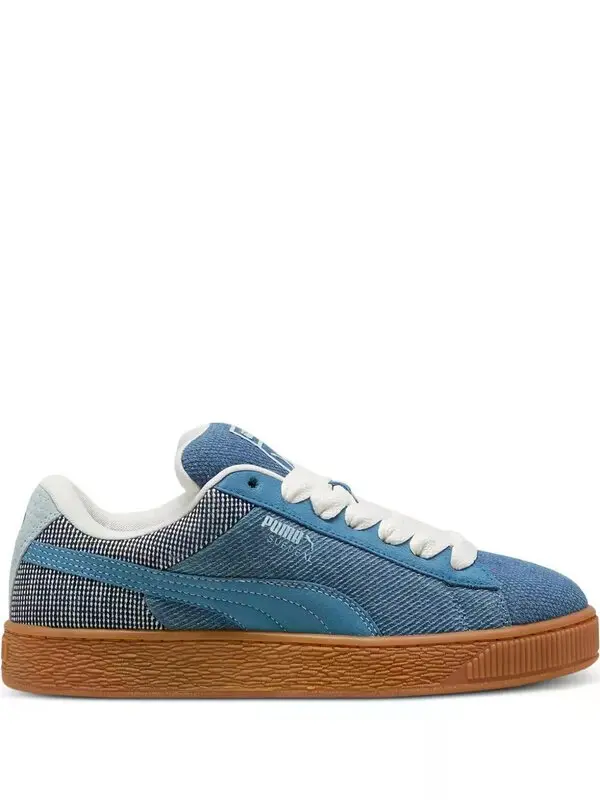 PUMA Suede Xl Denim Blue Sneakers - Black