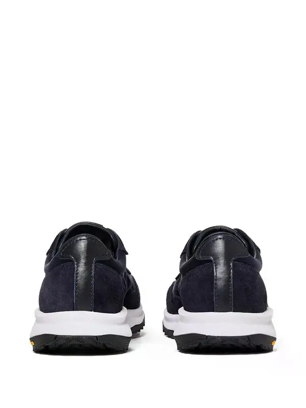 SCAROSSO Lace-up Suede Trainers - Blue