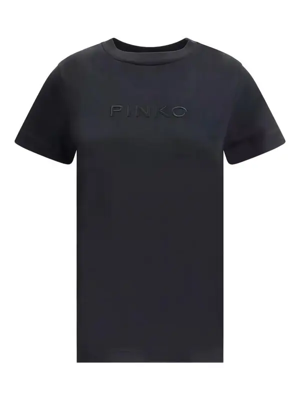 Pinko Logo-detail Cotton T-shirt