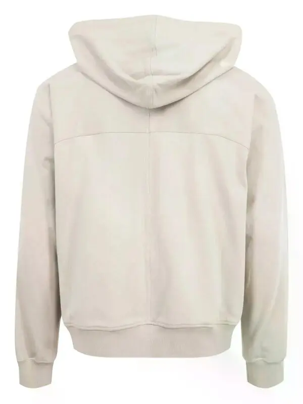 Rick Owens Zip-up Hoodie - Neutrals