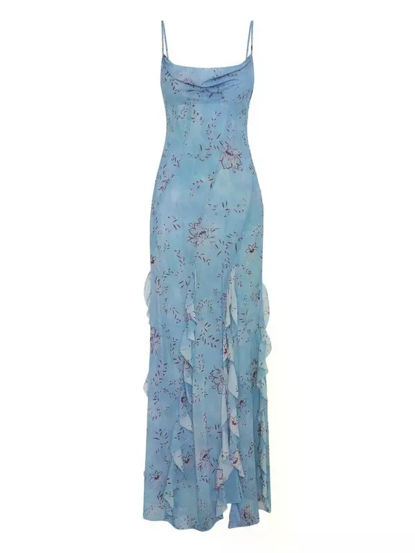 NICHOLAS Kamila Floral-print Maxi Dress