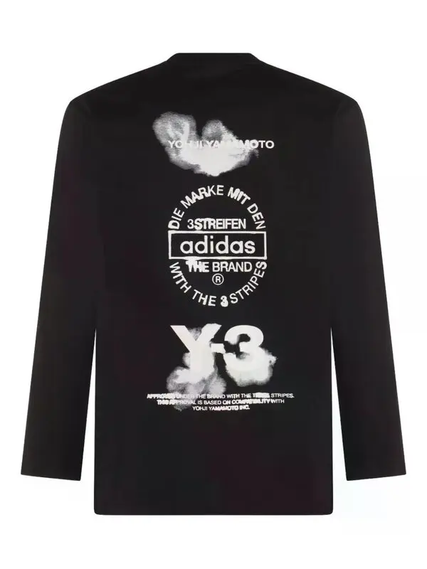 Y3 Logo-print Long-sleeve T-shirt