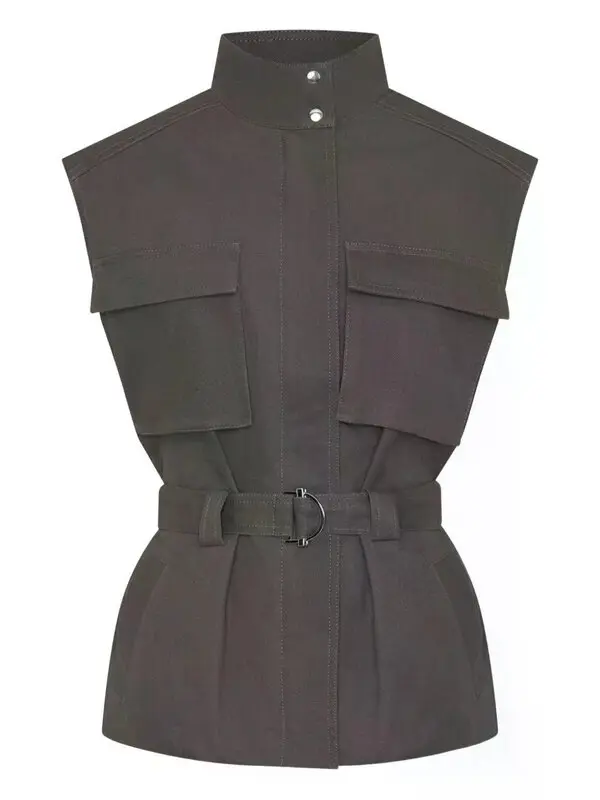 NICHOLAS Danna Belted Cargo-pocket Vest