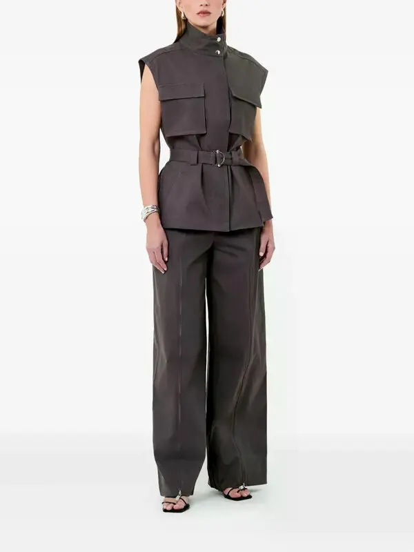NICHOLAS Danna Belted Cargo-pocket Vest