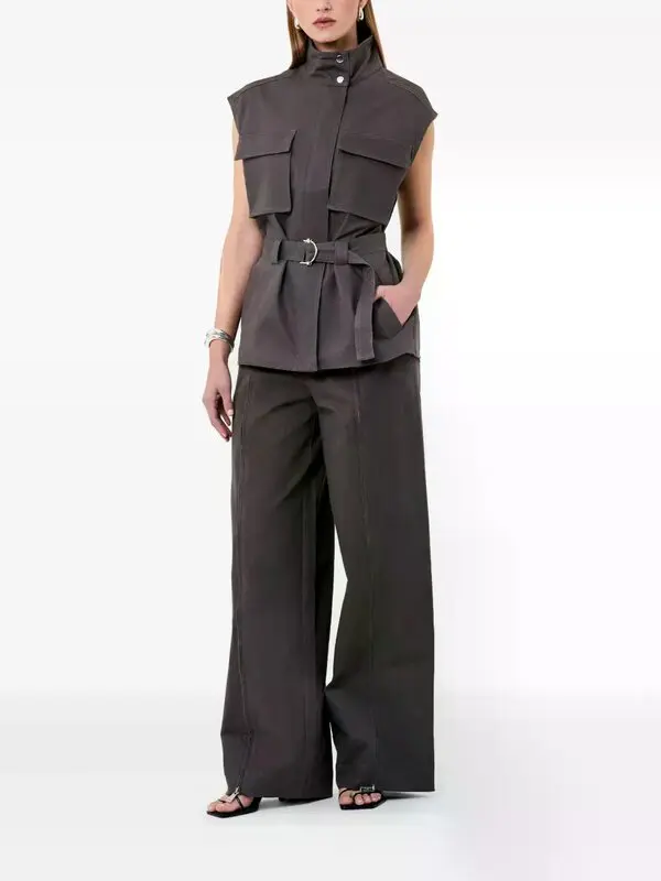 NICHOLAS Danna Belted Cargo-pocket Vest