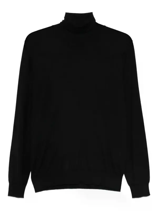 Fedeli Turtleneck Sweater - Black