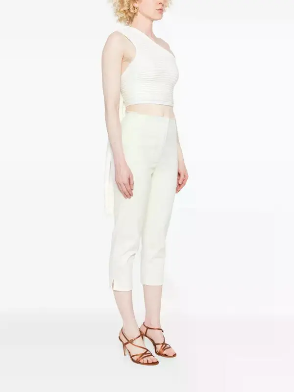 Cult Gaia Cropped One-shoulder Top