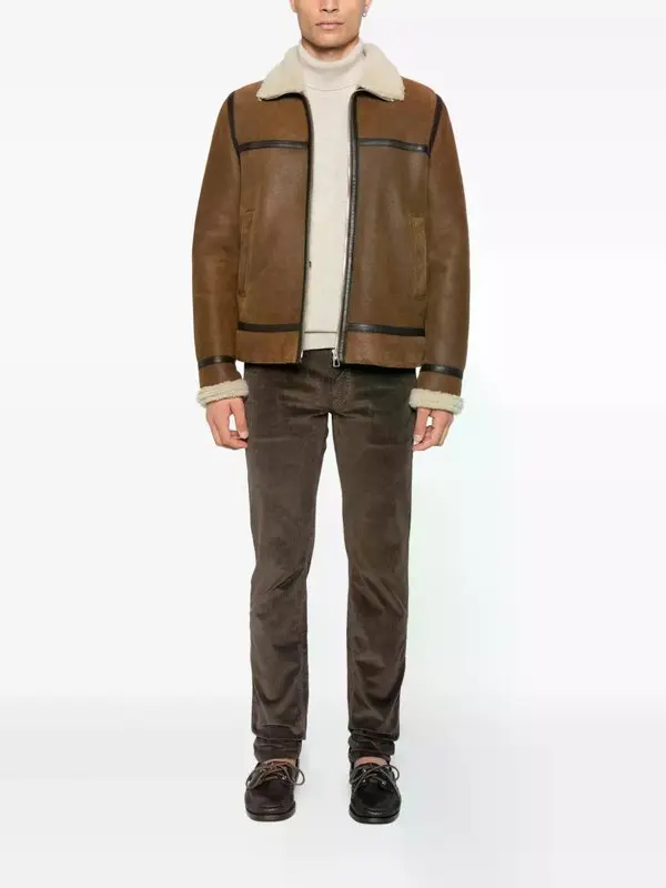 Fedeli Cashmere Roll-neck Top - Neutrals