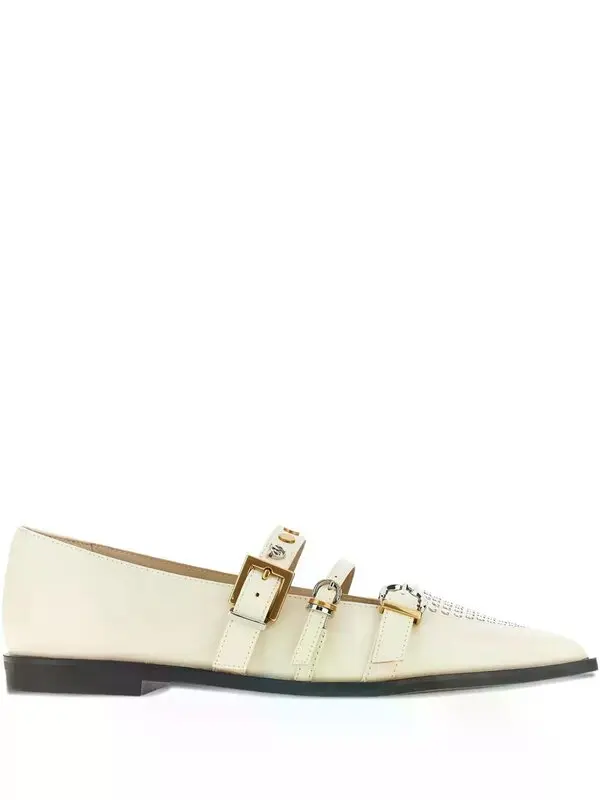 Pinko Buckle-embellished Ballet Flats