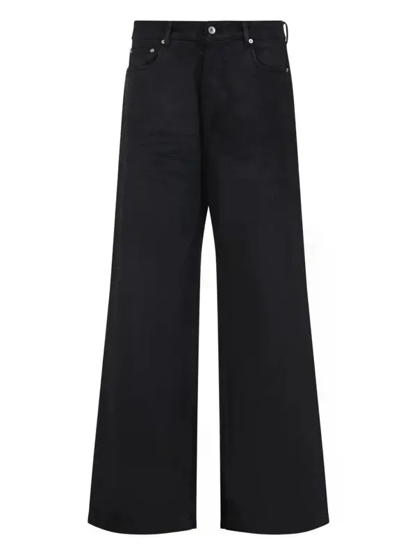 Rick Owens Wide-leg Jeans - Black
