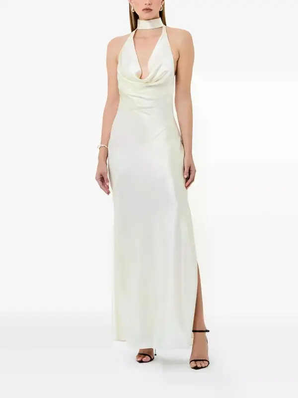 NICHOLAS Cowl-neck Maxi Dress