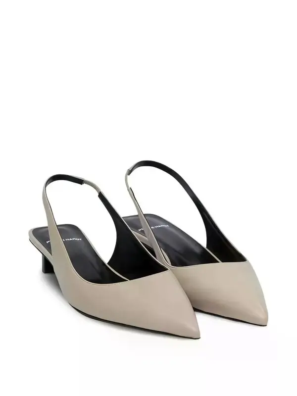Pierre Hardy 25mm Stella Slingback Pumps - Neutrals